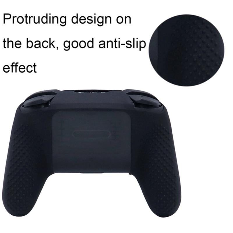 Nintendo Switch Pro Controller Capa protetora de silicone suave anti ...
