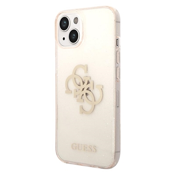 Capa Híbrida Guess Glitter 4G Big Logo para iPhone 14 Plus