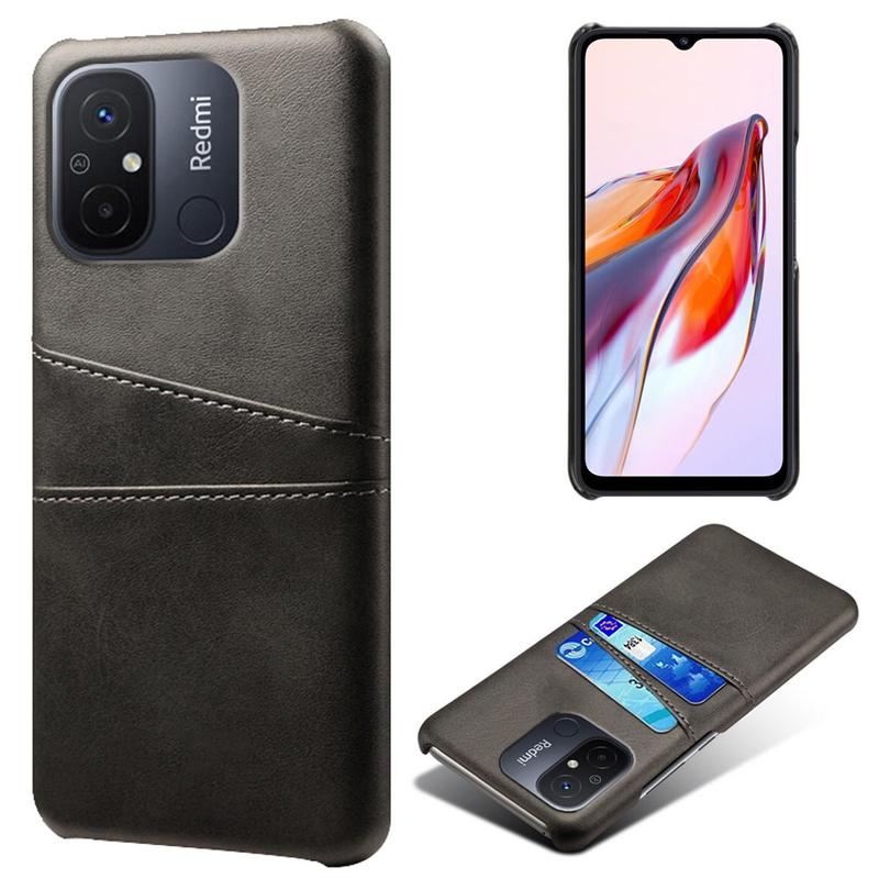 Capa de Plástico Revestida para Xiaomi Redmi 12C com Compartimentos ...