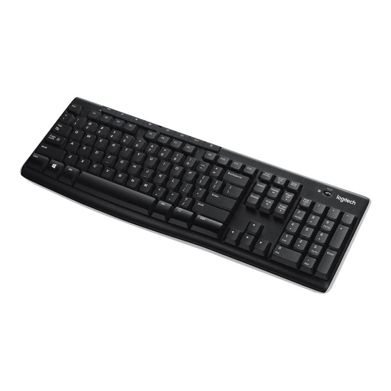 Teclado Logitech Wireless K270 - Nórdico