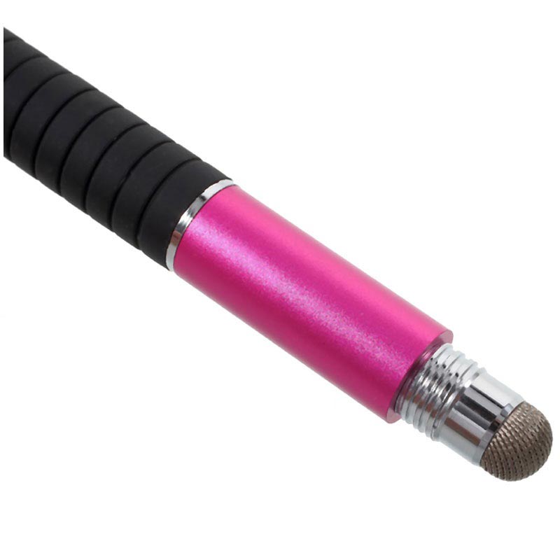 Caneta digital & esferográfica elegante multifuncional 3 em 1 - Rosa-Choque