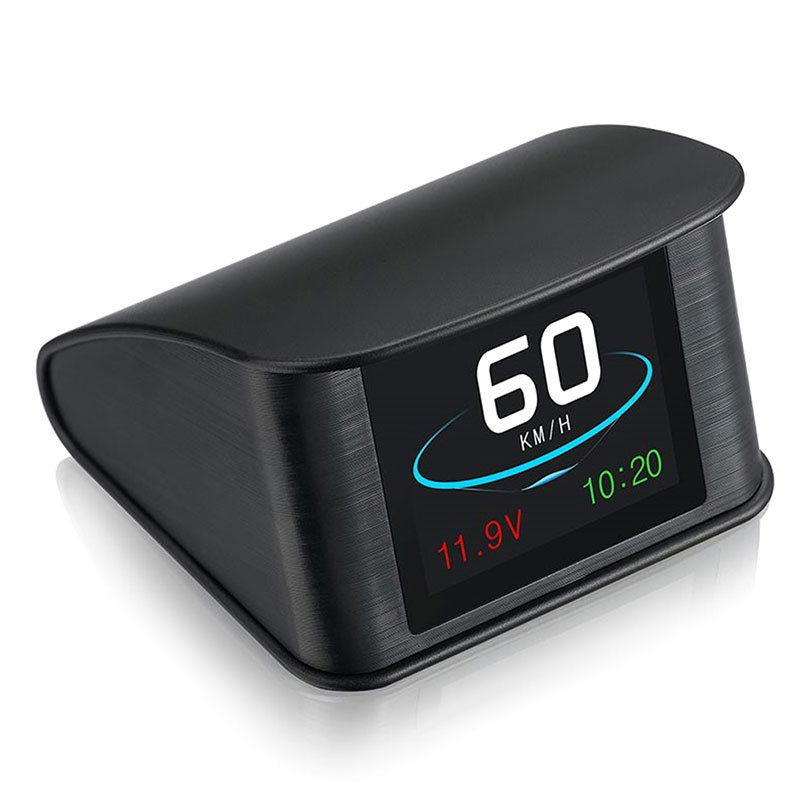 Velocímetro Universal Inteligente Digital para Carro HUD T600 - Preto